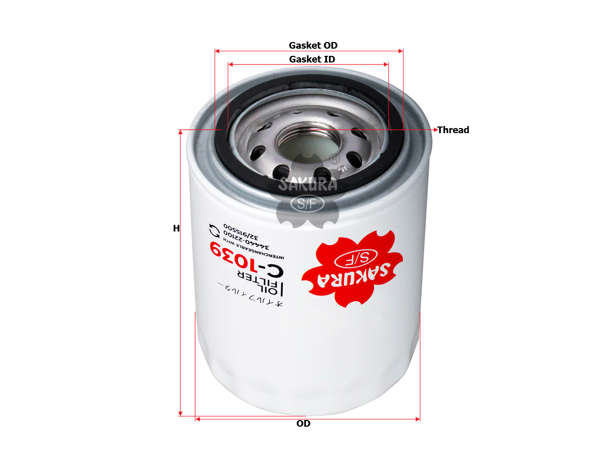 Sakura Filter C-1039 | Sakura Filter