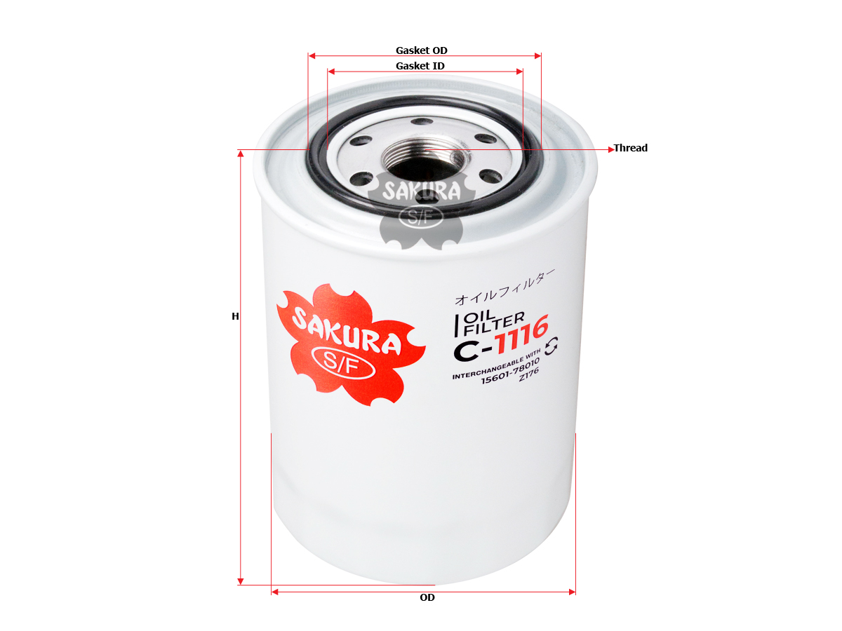 Sakura Filter C-1116 | Sakura Filter