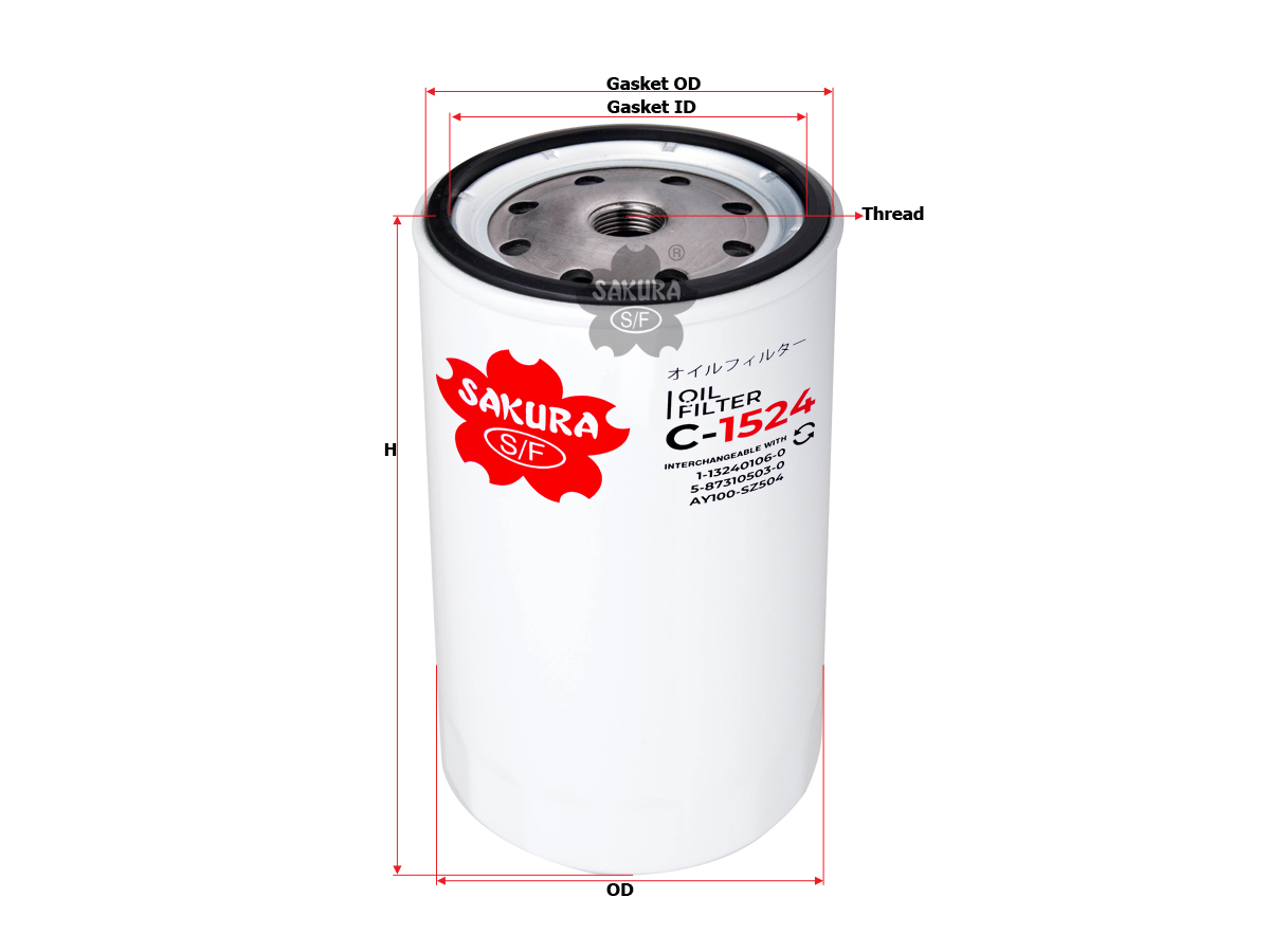 Sakura Filter C-1524 | Sakura Filter
