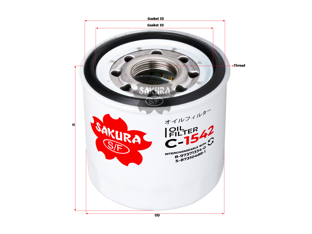 Sakura Filter C-1542 | Sakura Filter