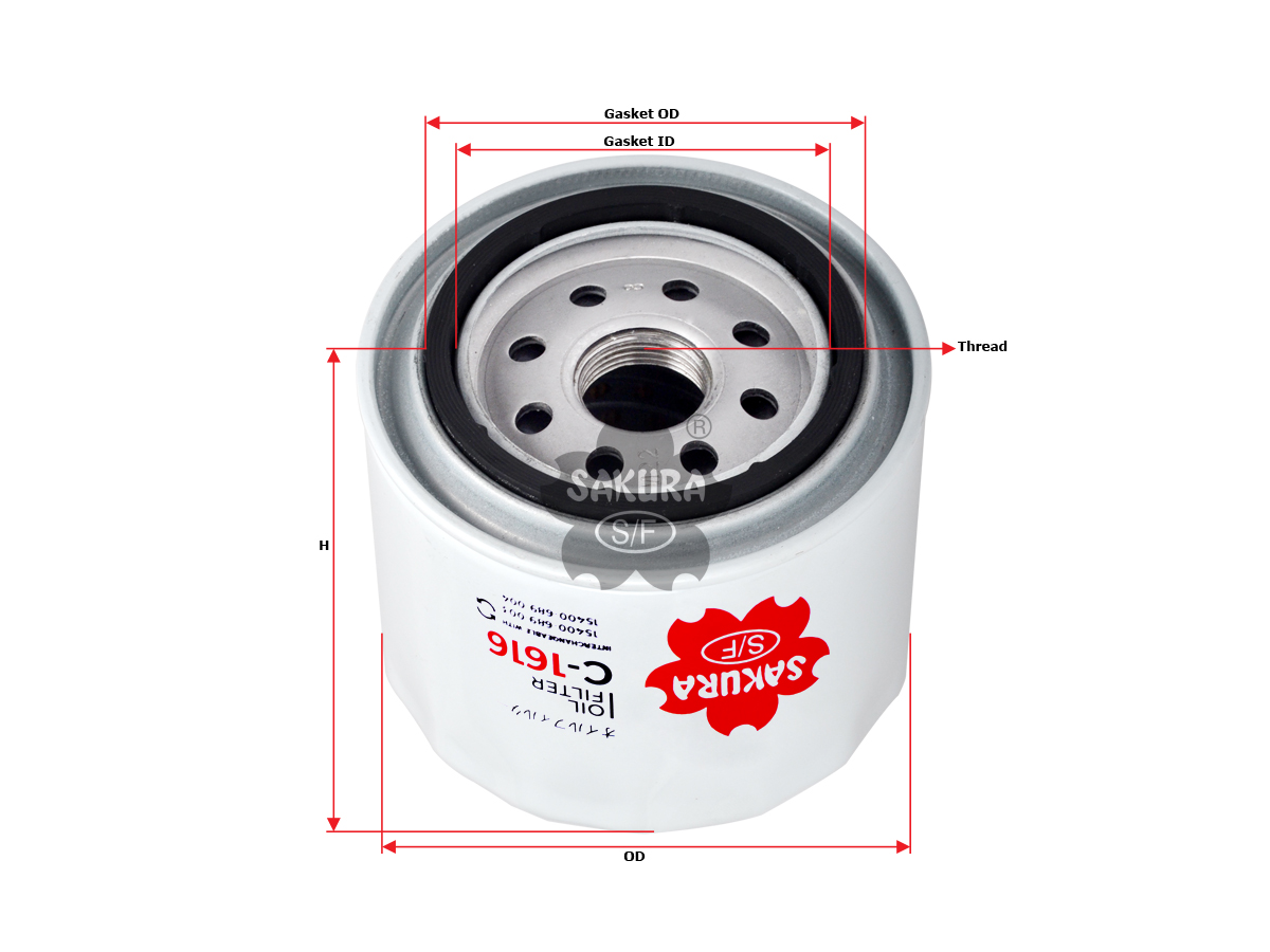 Sakura Filter C-1616