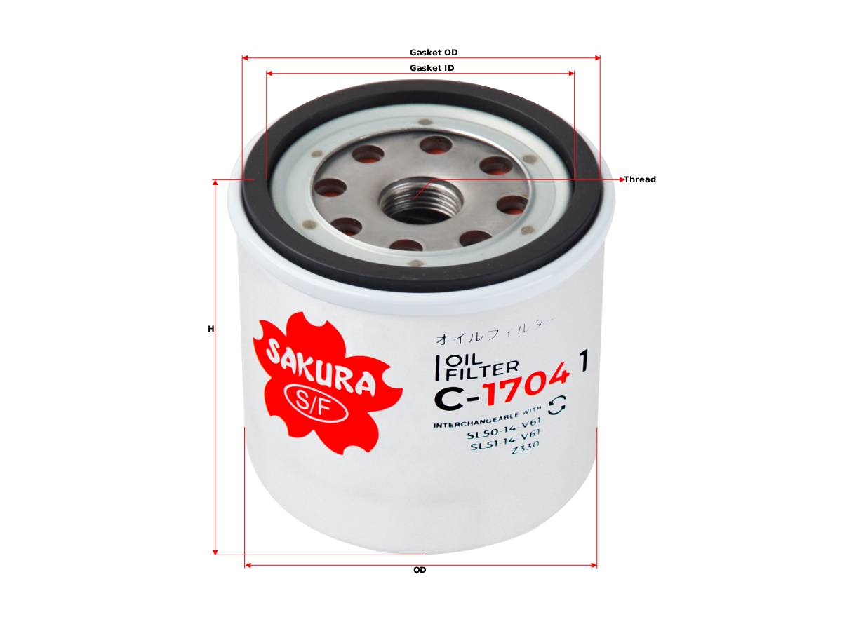 Sakura Filter C-1704 1 | Sakura Filter