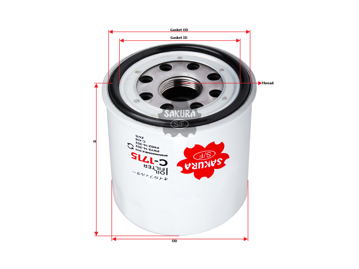 Sakura Filter C-1715 | Sakura Filter