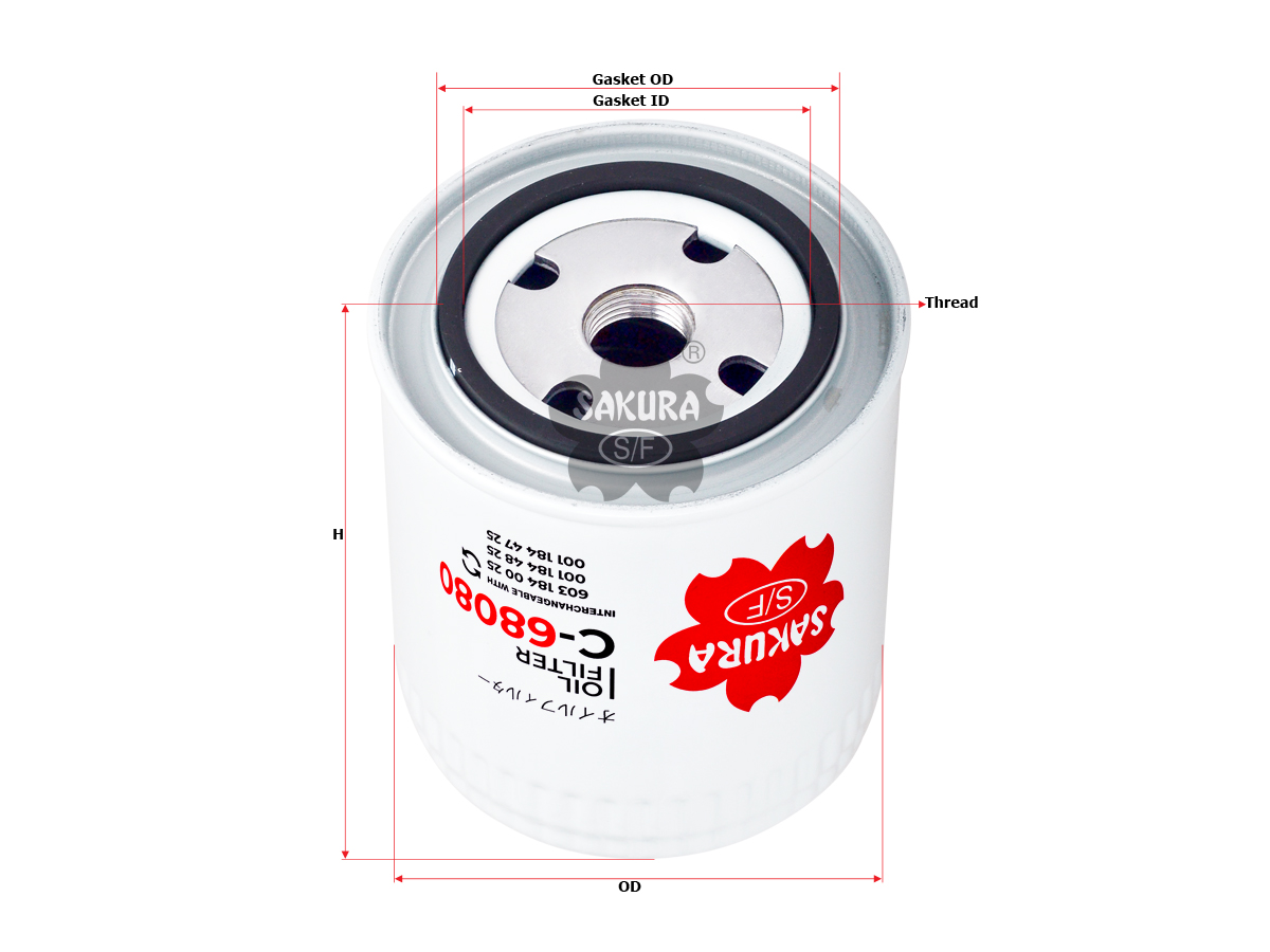 Sakura Filter C-68080 | Sakura Filter