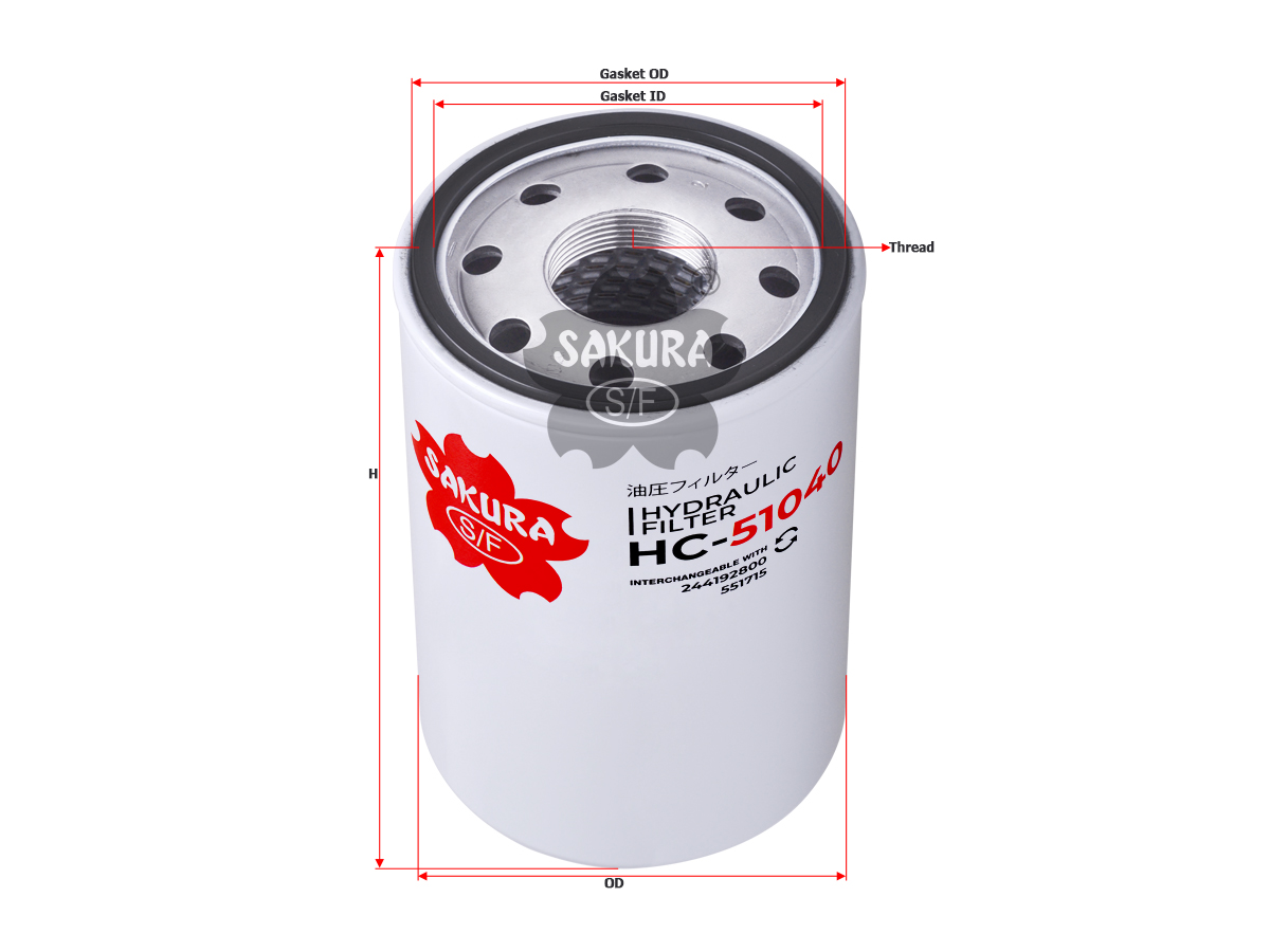 Sakura Filter HC-51040 | Sakura Filter